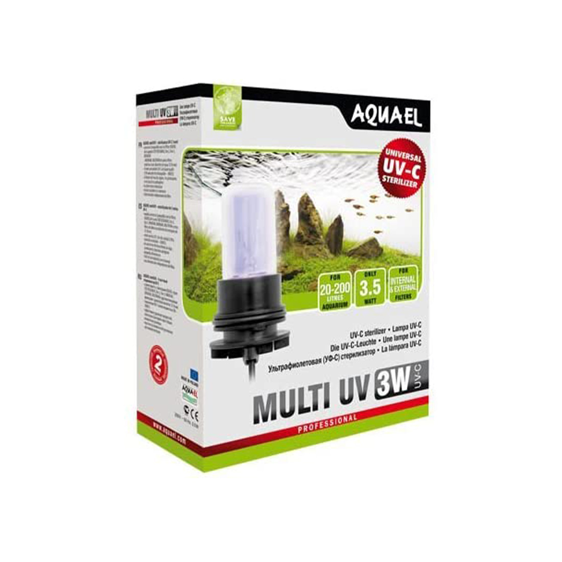 AquaEl Multi UV 3W – UV modul belső szűrőkhoz – MyPet webáruház