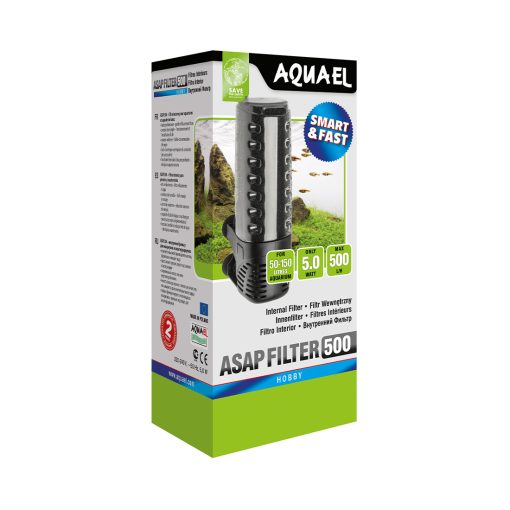 AquaEl ASAP Filter 500 belső terráriumi szűrő 50-150L – MyPet webáruház
